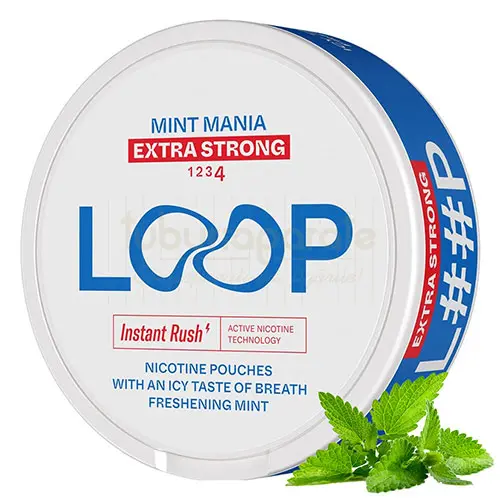 Snus Loop Mint Mania Extra Strong | TuburiAparate.ro